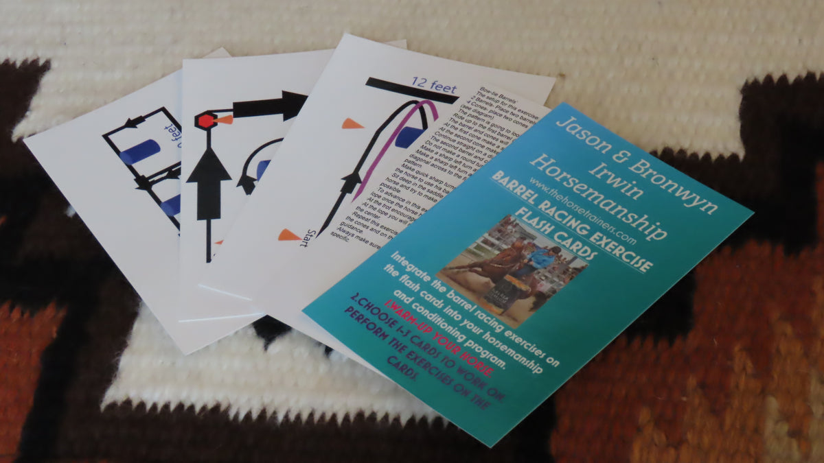 Barrel Racing Exercise Flash Cards - Ridden – Jason & Bronwyn Irwin ...